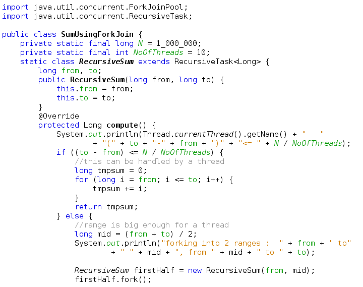 Java Latte Parallel Fork Join Framework In Java