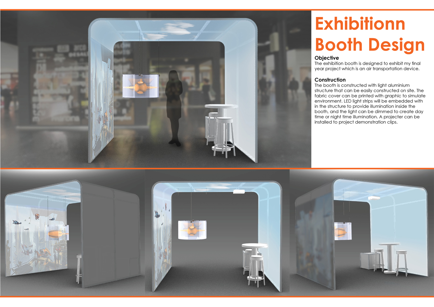 Runaway Prototype Design: Project: Exhibition booth design