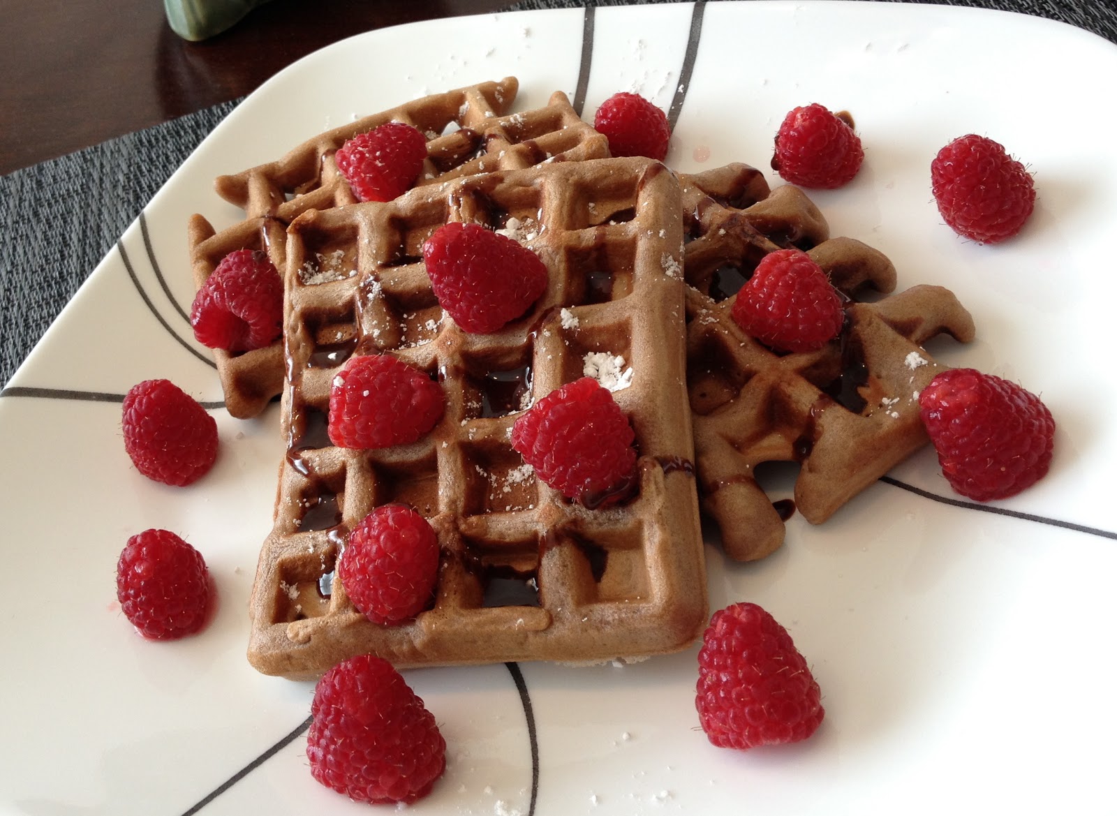 My Mess Their Kitchen: Fancy Mother's Day Brunch: Choco Waffles