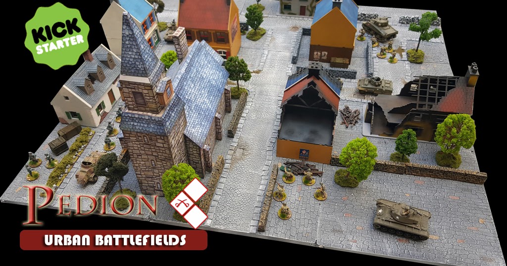Pedion: Pedion Urban Battlefields Kickstarter Launched!