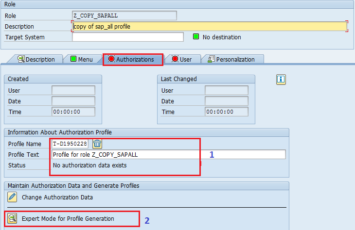 SAP_ALL profile without SPRO - SAP Basis Genie