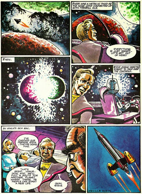 Saved From The Paper Drive: Fireball XL-5 story from "1963 TV COMICS ...