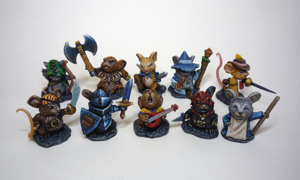 Metalchaos Studio: 10033, Mousling Heroes boxed set (10) minis