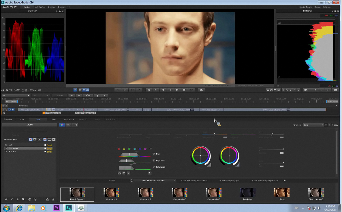 Adobe SpeedGrade là gì ? ~ Học Adobe | Photoshop | Adobe Illustrator | Adobe Audition