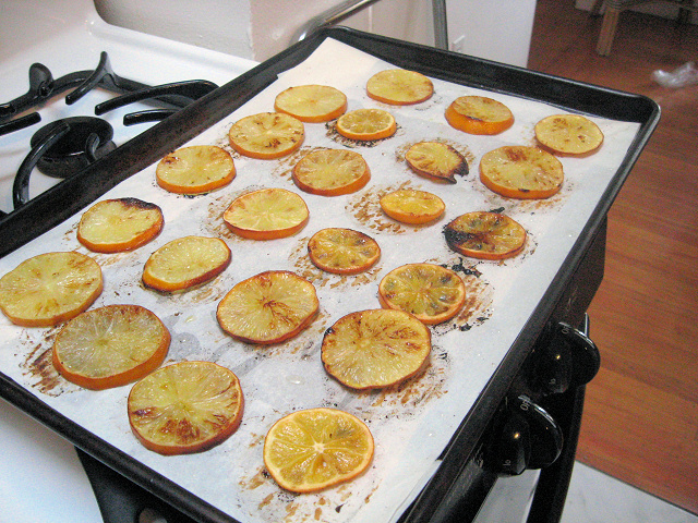 Riffin' in the Kitchen: Roasted Meyer Lemon Slices