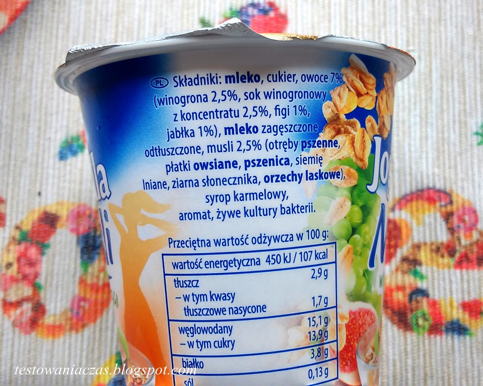 Poniedziałkowe śniadanie z Jogobella Musli - testowaniaczas: testowanie ...