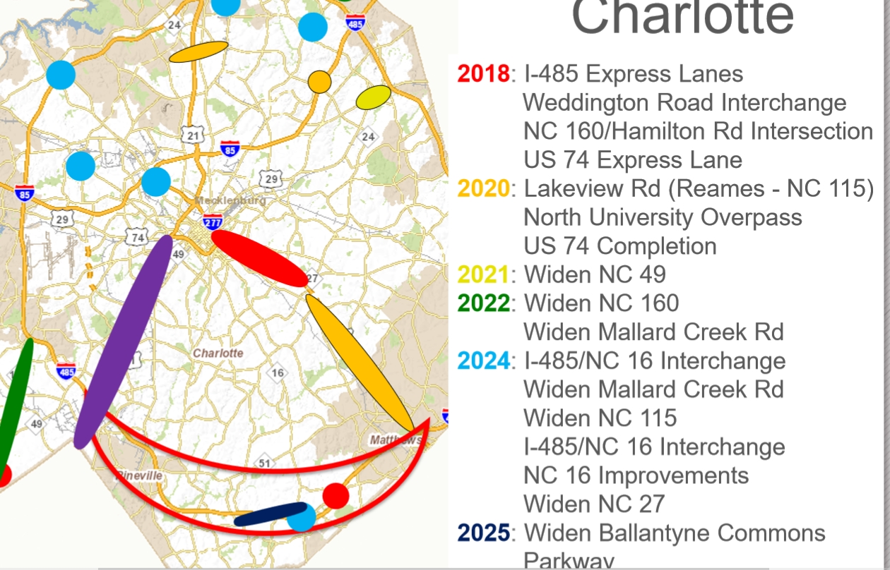 CHARLOTTE | Transportation Projects - Highway Construction ...