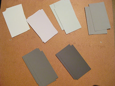 Eat. Sleep. Decorate.: DIY Weekend Project- Paint Chip Artwork