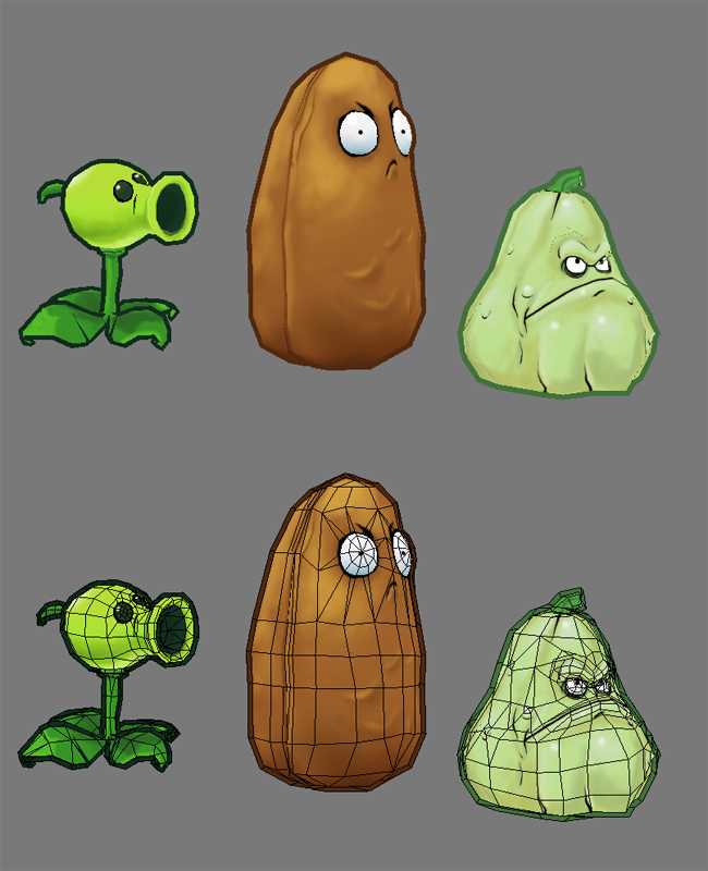 Dave's Art Stuff: Old Plants Vs. Zombies Fan Art