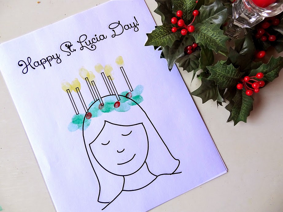 Many Mercies: St. Lucia Day printable