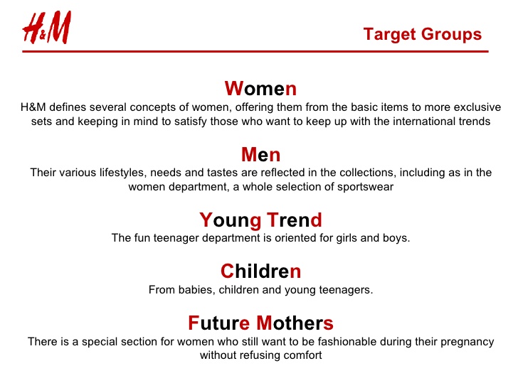 H & M Group - Garments (RMG) Buyers List and Contact Information