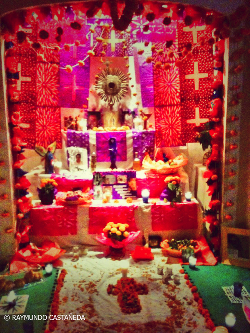 La cantada en Naolinco: Altares.