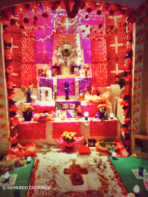 La cantada en Naolinco: Altares.