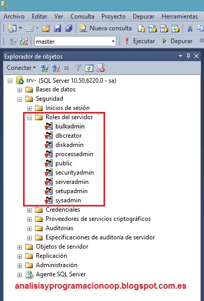 Análisis y Programación: Autorizaciones y permisos en servidores SQL Server