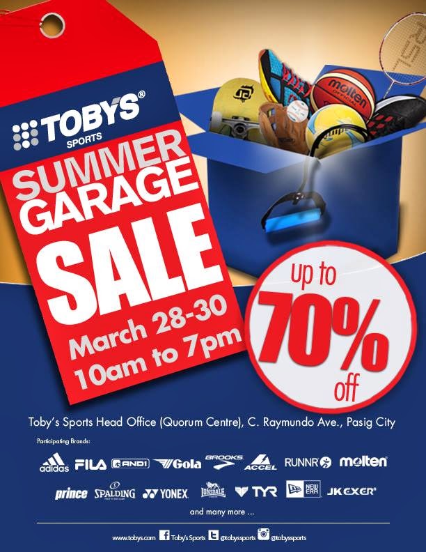 Manila Shopper: Toby's Summer Garage SALE: Mar 2014