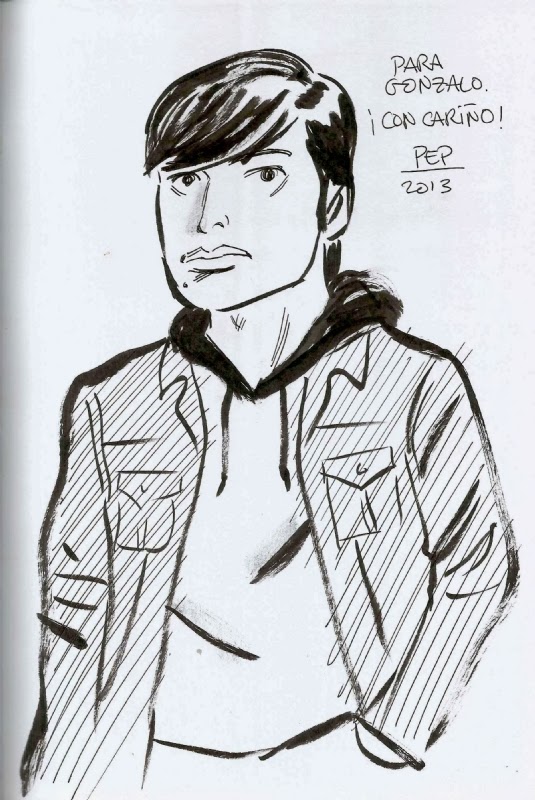 LOS MIL Y UN ORIGINALES: Sketch de Javi, por Nadar