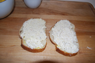 Gourmet Rooster: The Best Grilled Cheese...From Left-over Ham