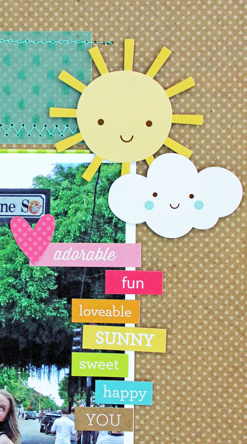 Doodlebug Design Inc Blog: You Color My World Layout