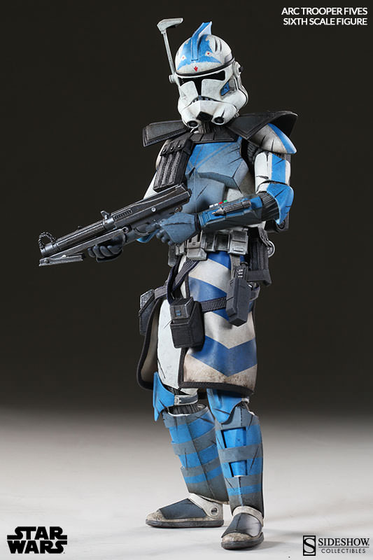 Star Tuga Wars: Star Wars Arc Clone Trooper: Fives Phase II Sideshow