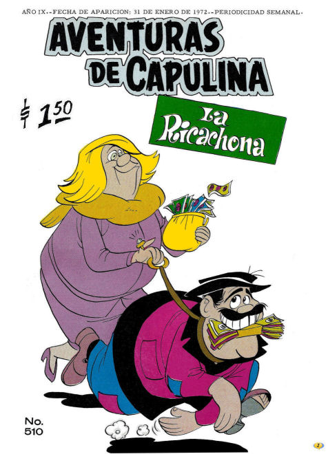 Comics Mexicanos de Jediskater: Aventuras de Capulina No. 510, Lunes 31 ...