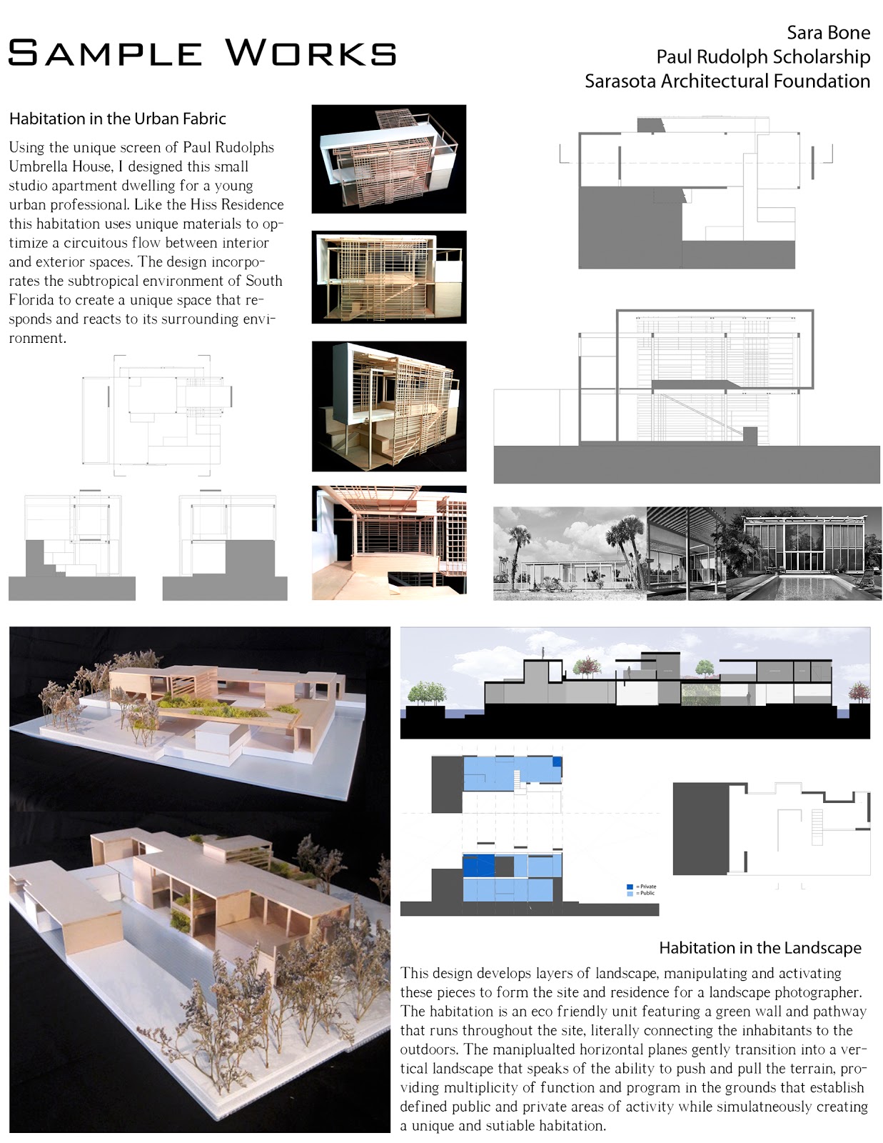2017 SAF-Paul Rudolph Scholarships: 2012
