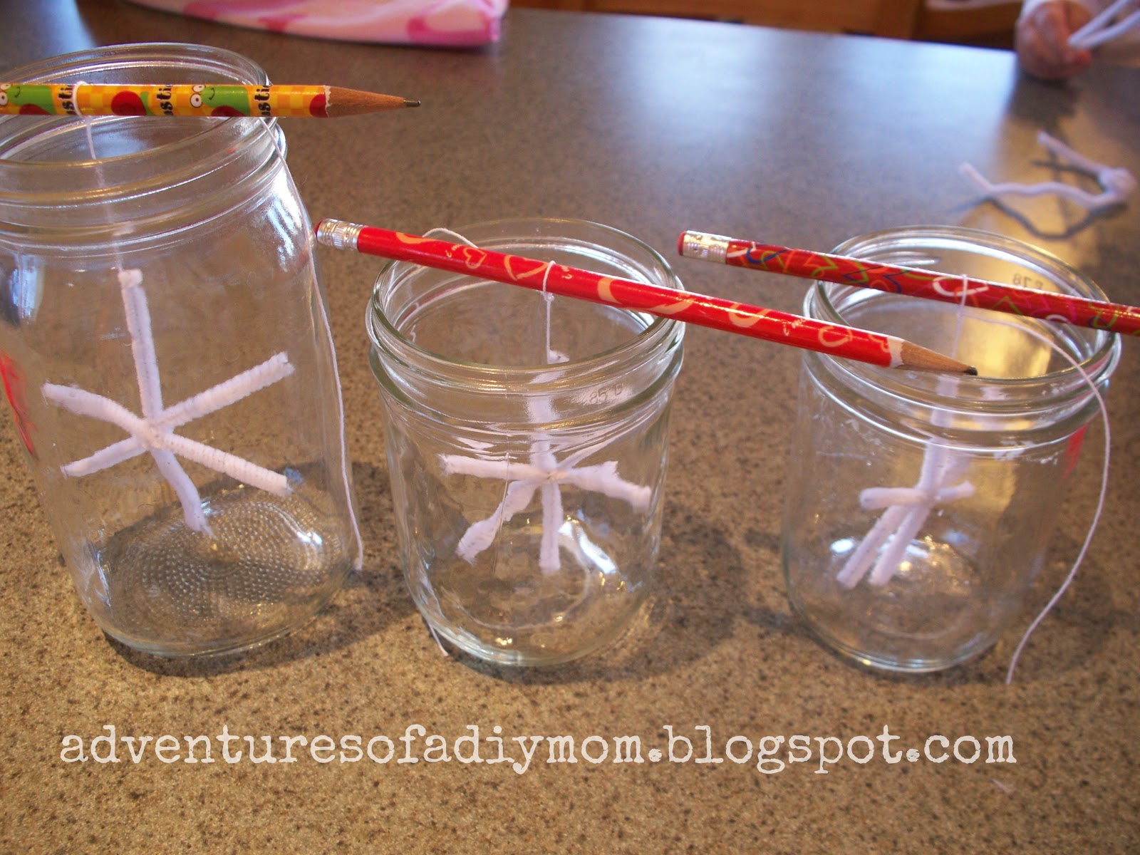 DIY Crystal Snowflakes - Adventures of a DIY Mom