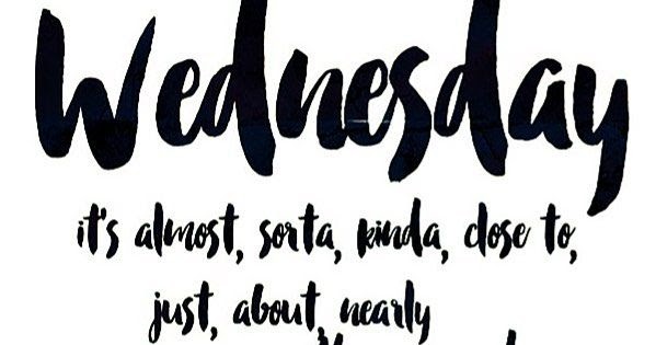 Tales from the boundary: WOW it's Wednesday already!