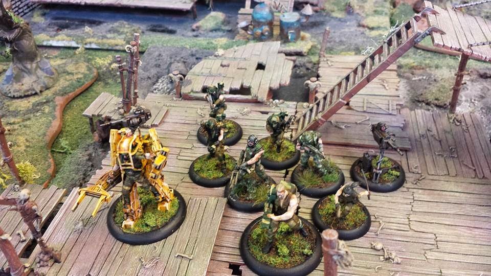 GMorts Chaotica: Aliens Vs Predator Miniatures Game - Painted ...