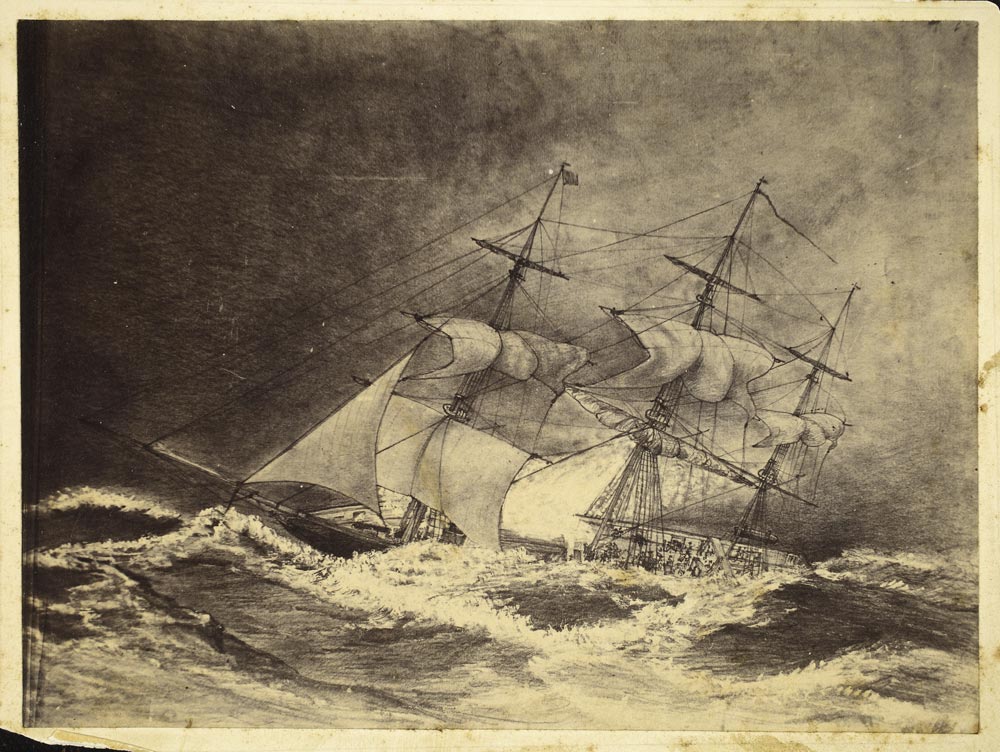 The wreck of HMS Orpheus