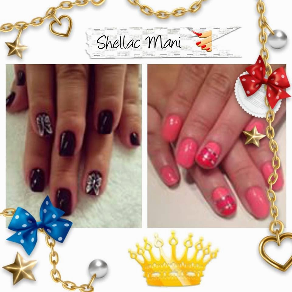 Easter nails Extensions and shellac manicure ombre nails | Needy Nails ...