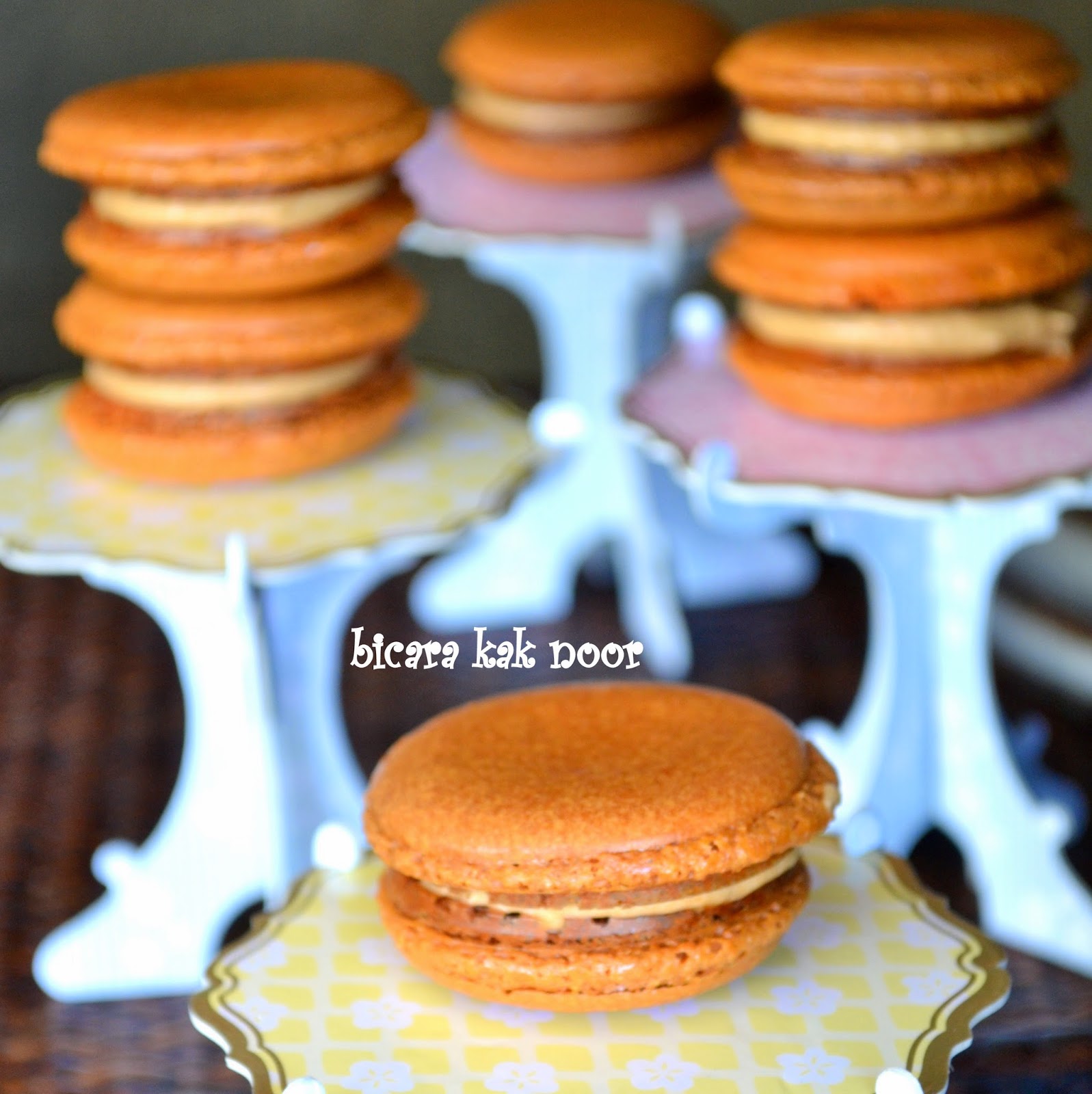 Macaron Adriano Zumbo Yang Mudah Dan Menjadi - Dapur Kak Noor