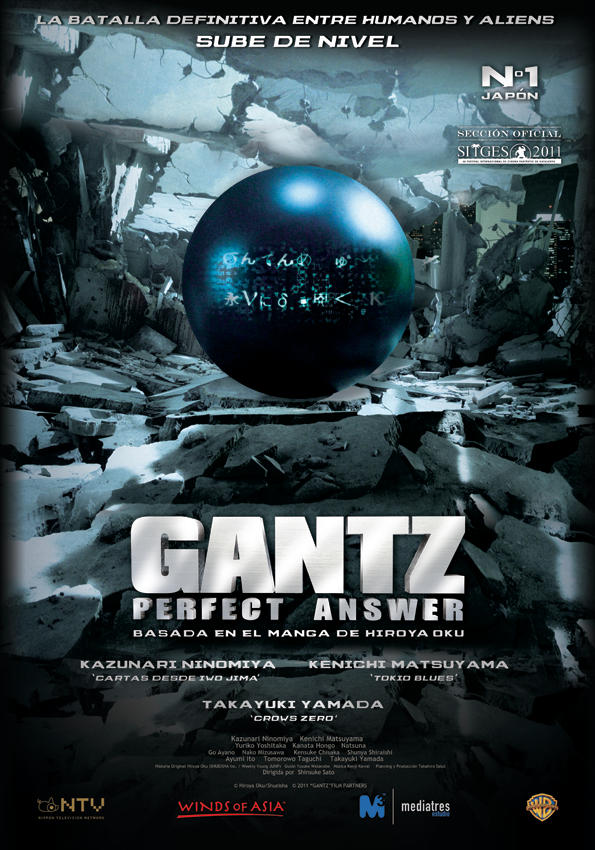 Mediatres Estudio lanza 'Gantz' y 'Gantz: Perfect Answer' en DVD – No ...
