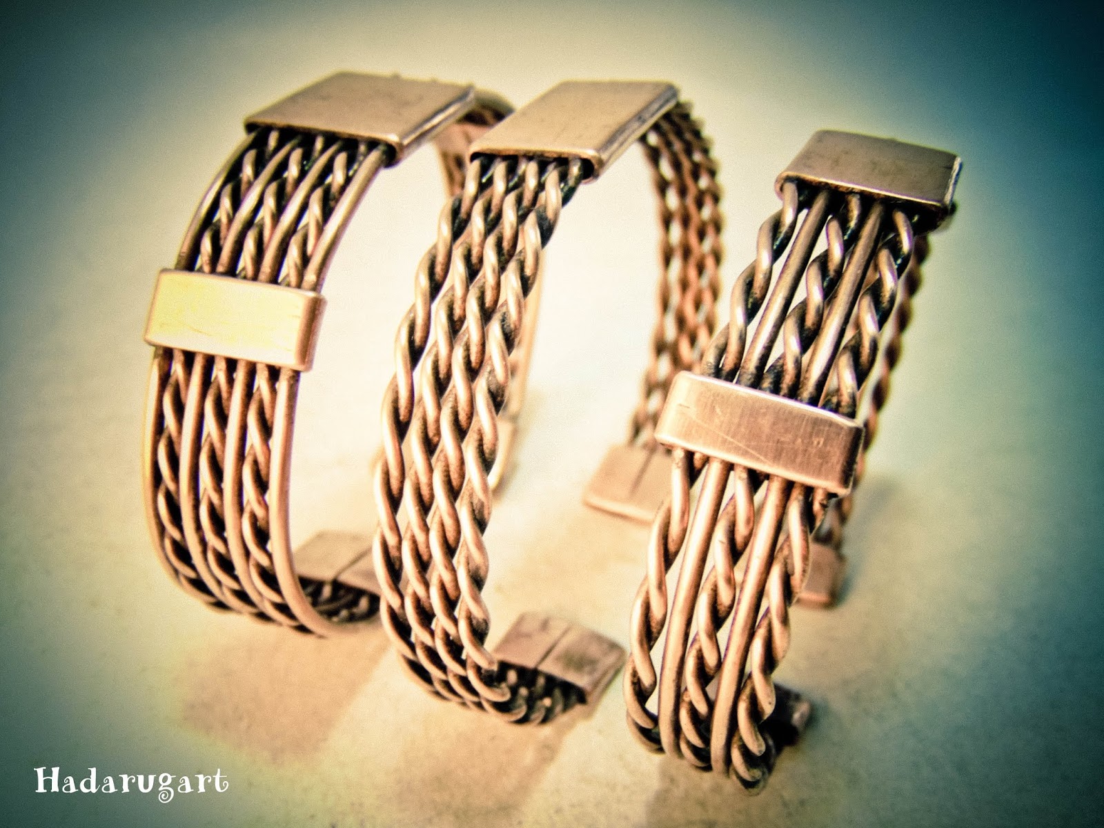 Bratari unisex din cupru