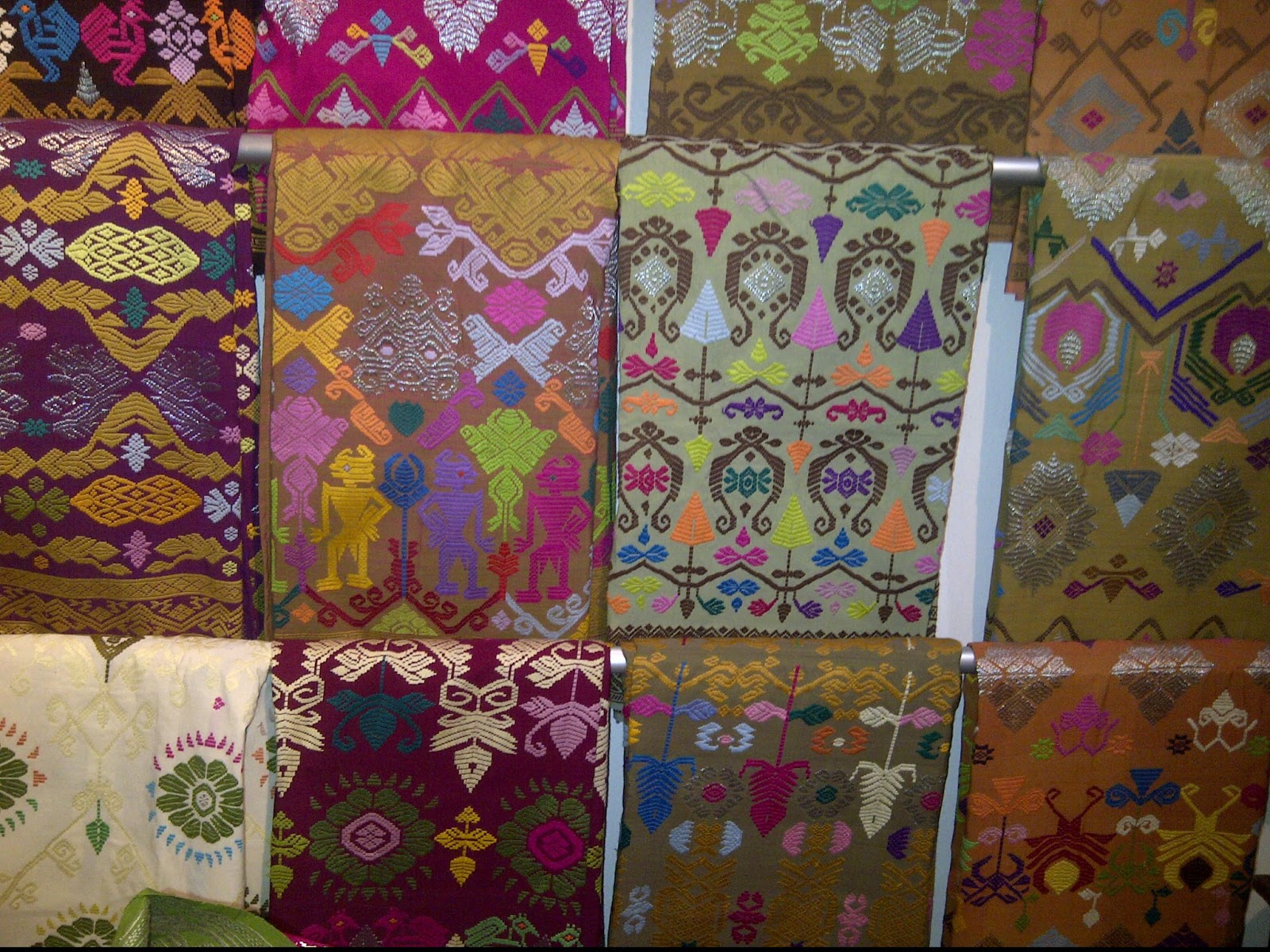 KAIN SONGKET BALI ASLI ALAMI