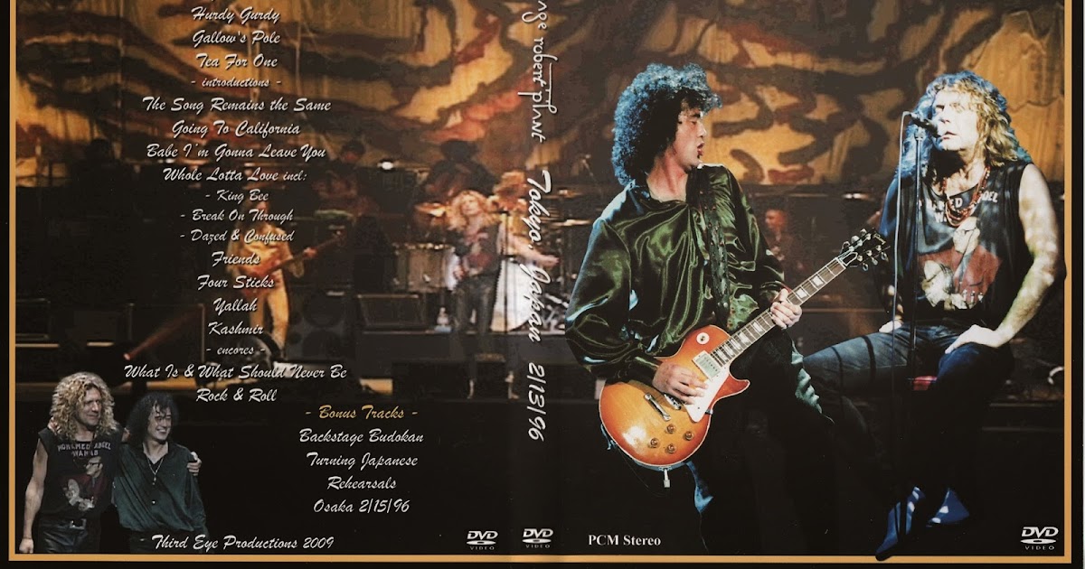 T.U.B.E.: Jimmy Page & Robert Plant - 1996-02-13 - Tokyo, JP (DVDfull aud-shot DL)