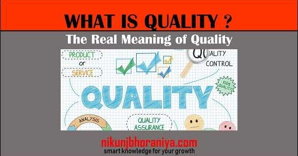 What is Quality? | Eight Dimensions of Quality