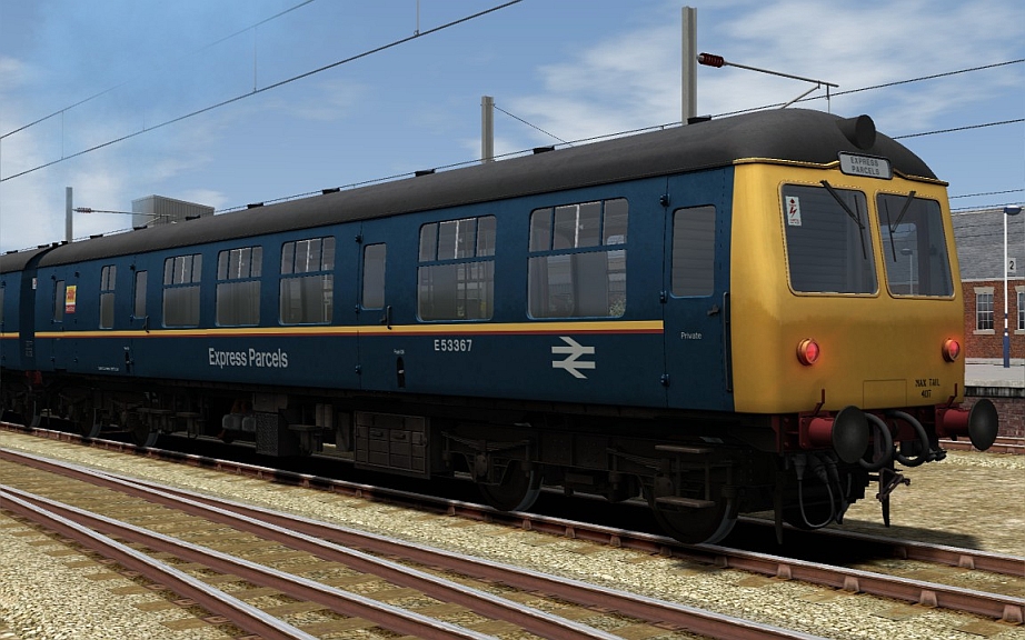 DPSimulation: Class 105 BR Blue Express Parcels Repaint - Released