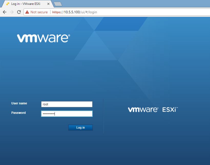Remote Infrastructure Management: VMware vSphere ESXi 6.5 Installation ...