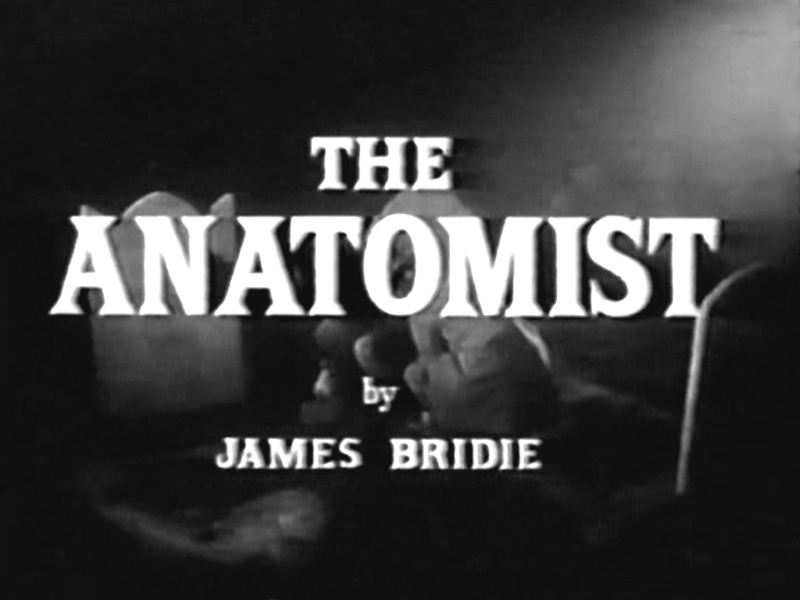 13: THE ANATOMIST / Associated-Rediffusion Television - 1956