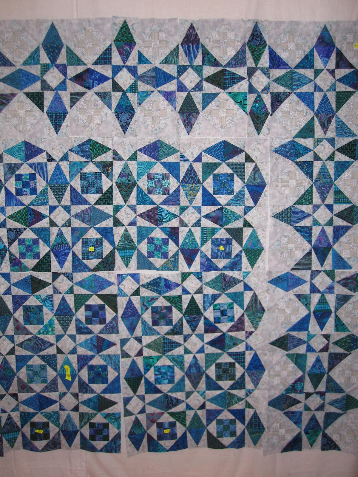 Julie's Quilts and Costumes: Design Wall Monday 4/23/12