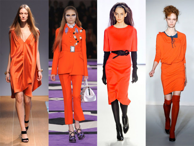 Style Modesta : Runway To Wardrobe: Orange Splash!