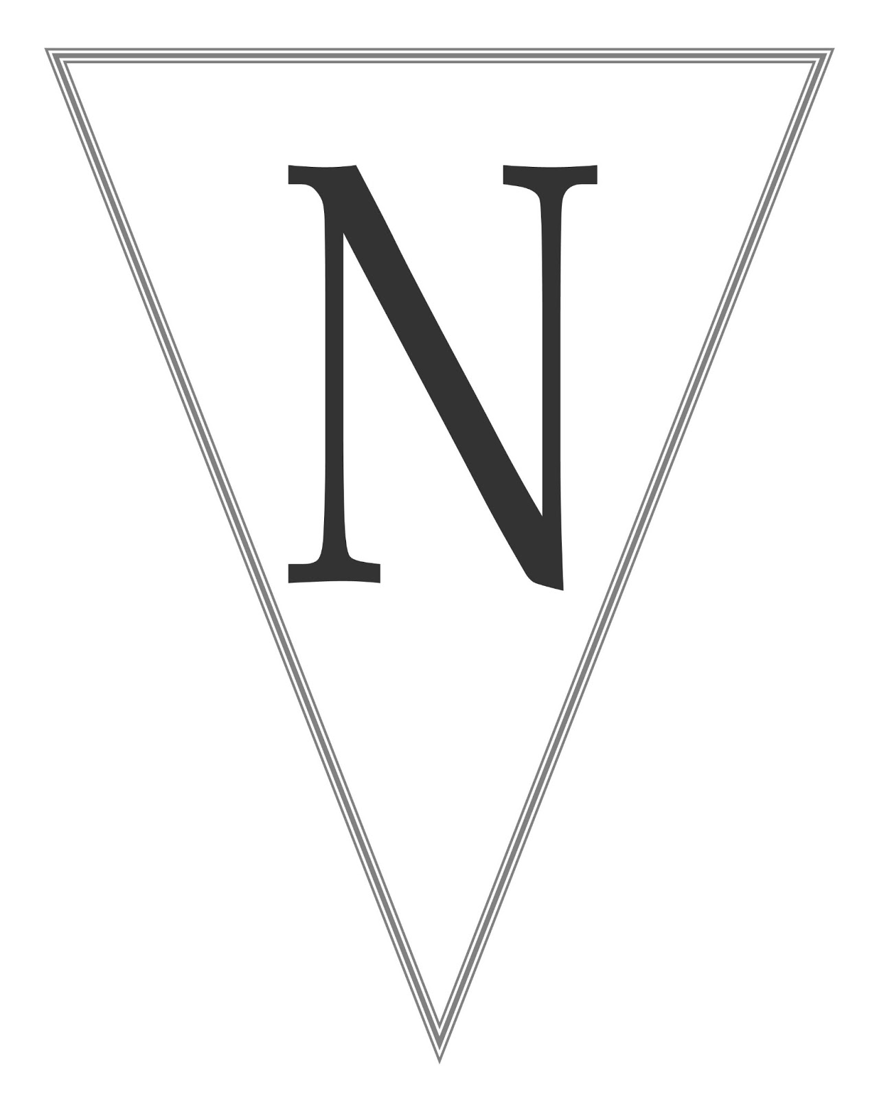 Two Magical Moms: FREE Printable Banner Letters