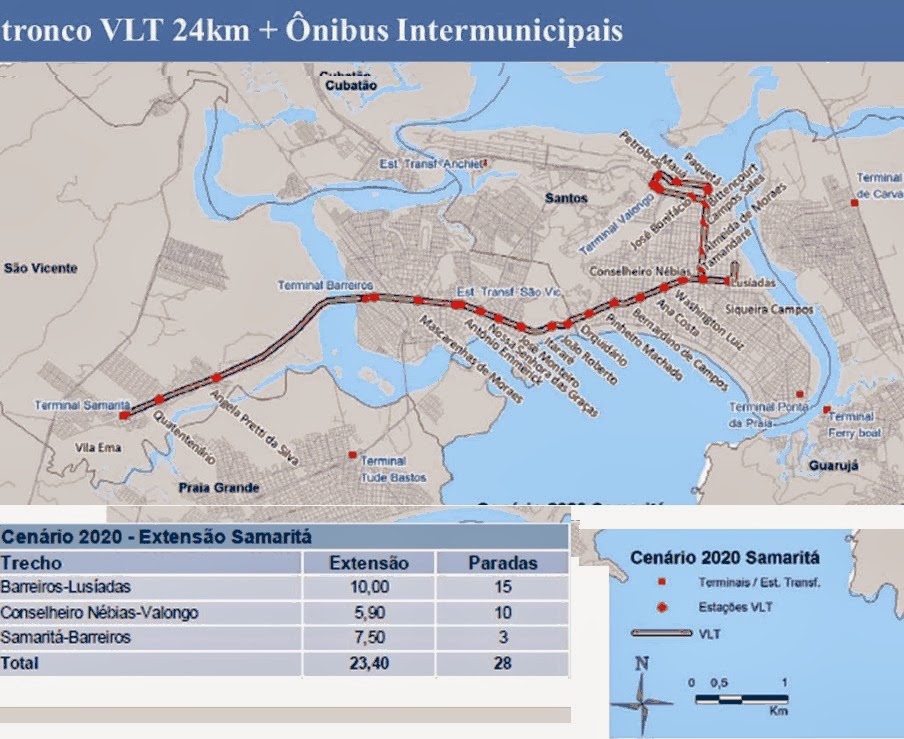 Litoralbus: Confira como estão as obras do VLT e veja a simulação do ...
