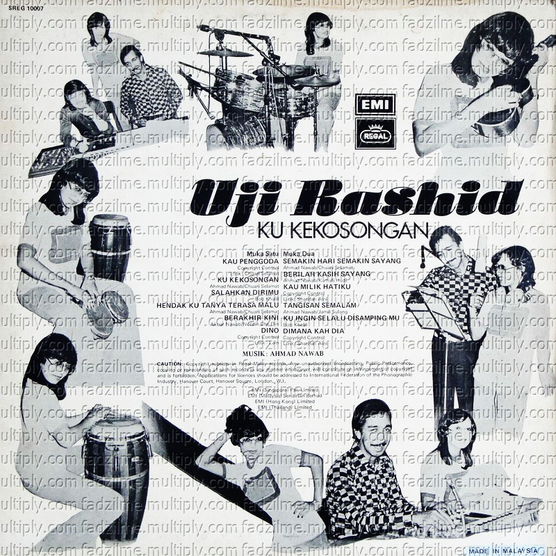 - RETRO 'N' ROCK -: Discography Uji Rashid