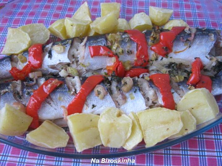 "Bicuda" Peixe Assado - Na Biroskinha