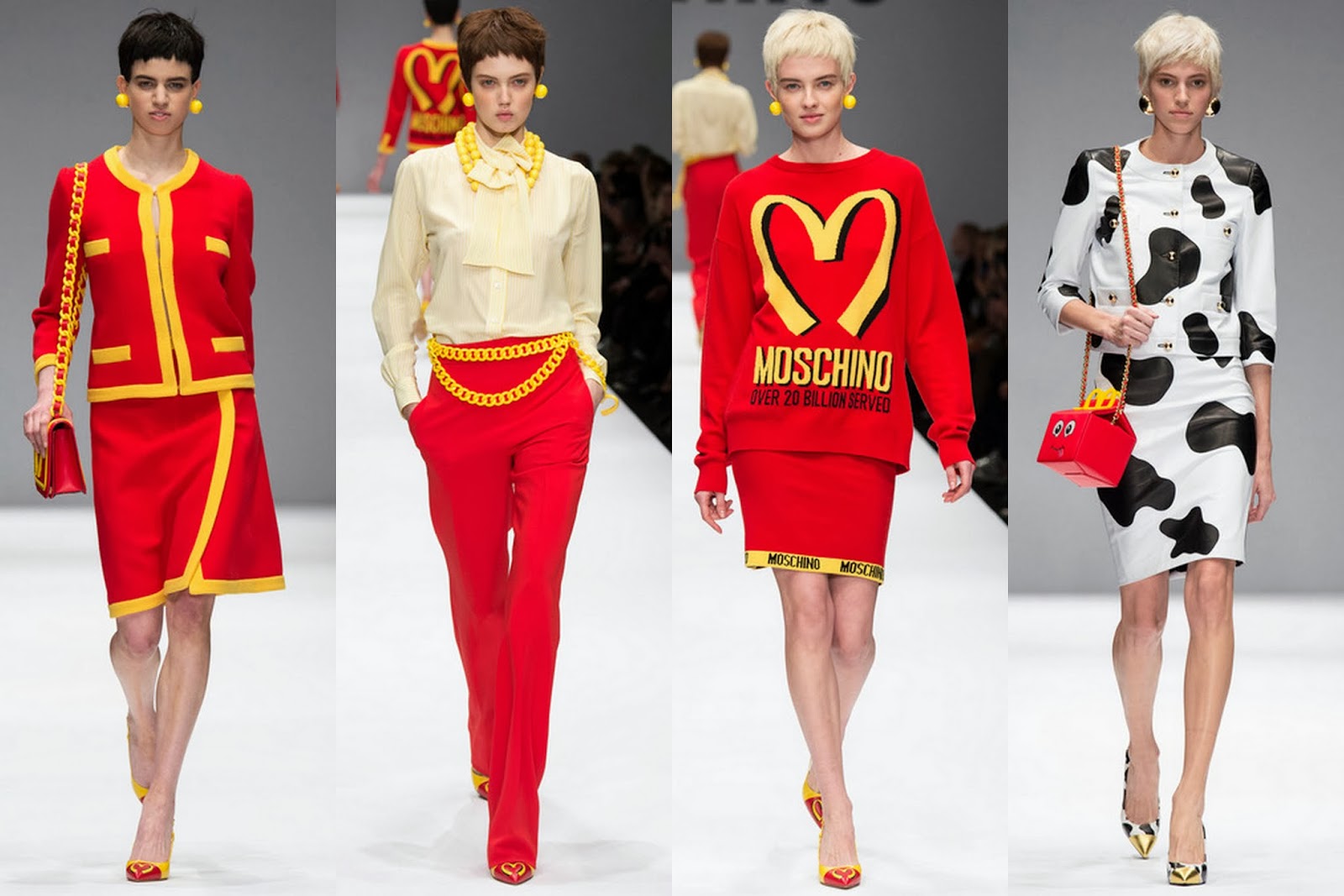 I AM FASHION !!!: Moschino Fall/Winter 2014 Womenswear