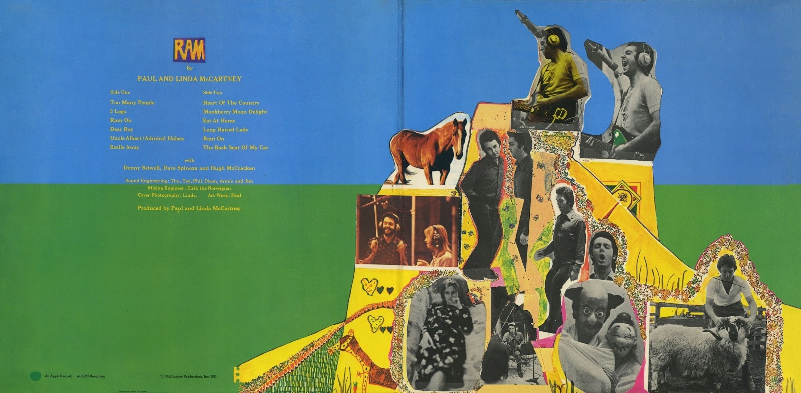 1971 Ram - Paul McCartney - Rockronología