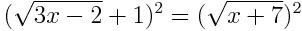 Math Principles: Solving Radical Equations - Extraneous Roots