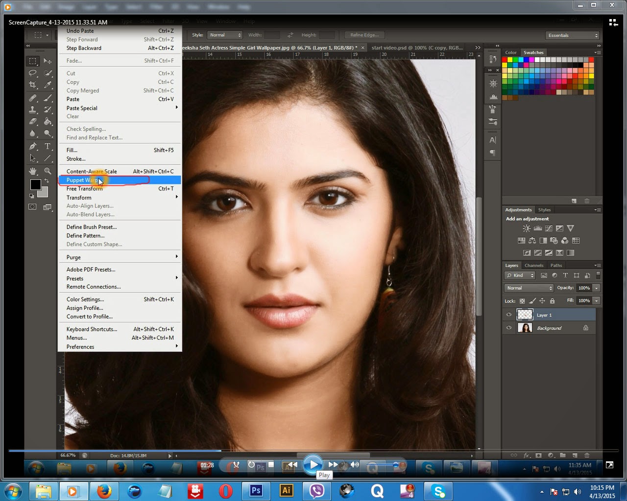 Photoshop Tutorials: Create Smile in Photoshop