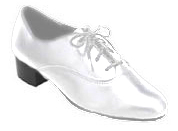 The Latter-day Saint Organist: White Organ Shoes for Men